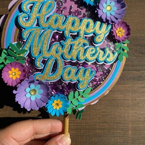 Mothers Day, Mothers Day Cake Topper, Mothers Day Celebration, Mom Day ...