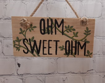 Ohm Sweet Home | Etsy