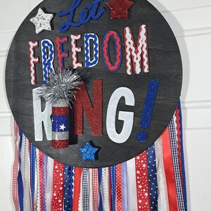 Let Freedom Ring Wall/door Hanging - Etsy