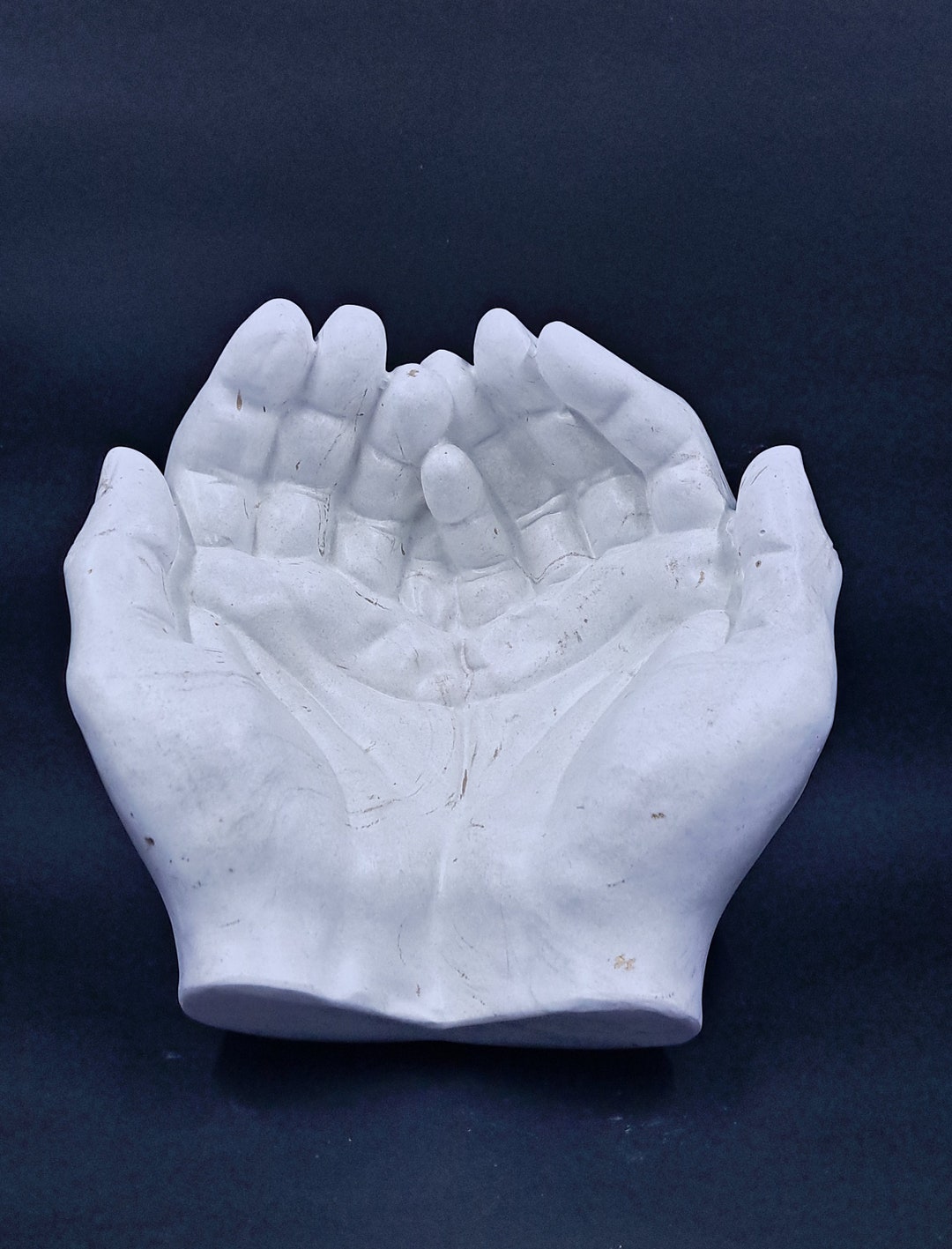 Ceramic Resin Giving Hands gold Marble - Etsy