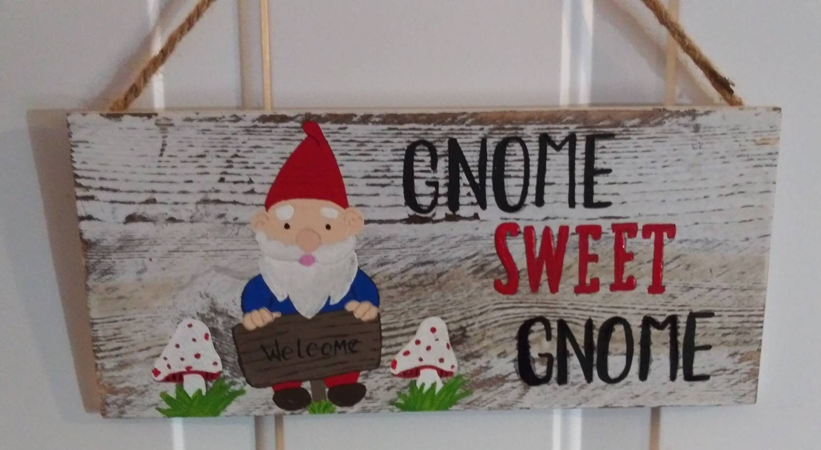 Gnome Sweet Gnome | Etsy