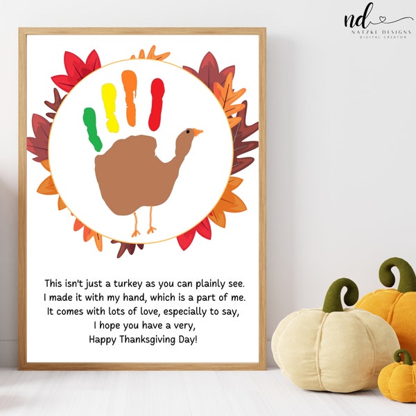 Handprint Art - Etsy