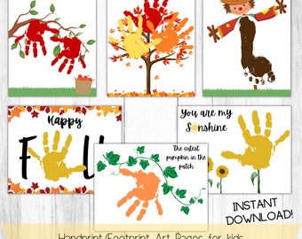 Christmas Handprint Craft Bundle Handprint Christmas Activity Winter ...