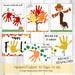 Fall Handprint Craft Bundle Handprint Fall Activity Fall Craft Kids ...