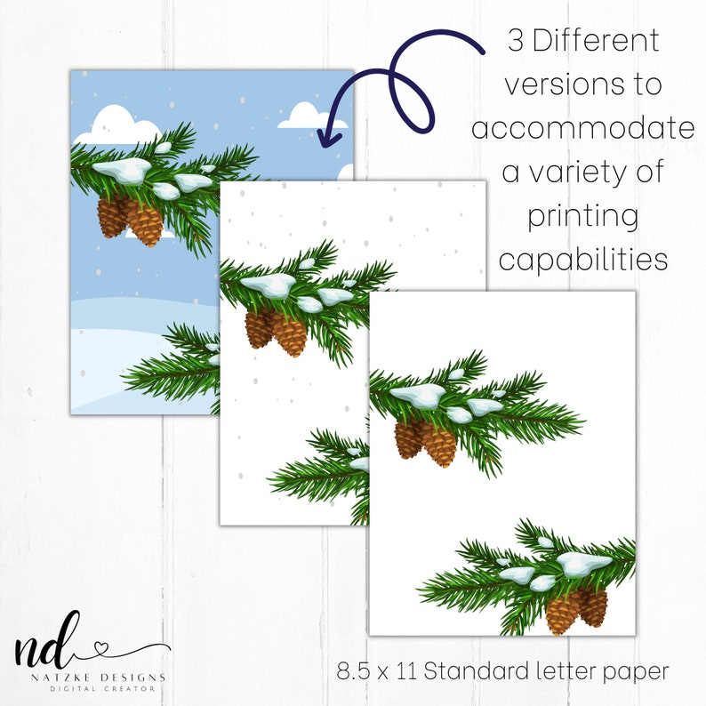 Christmas Handprint Craft Bundle Handprint Christmas Activity Winter ...