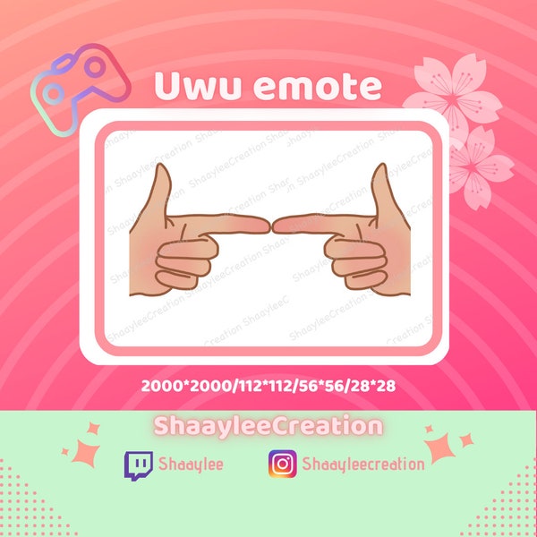 Uwu Fingers - Etsy UK