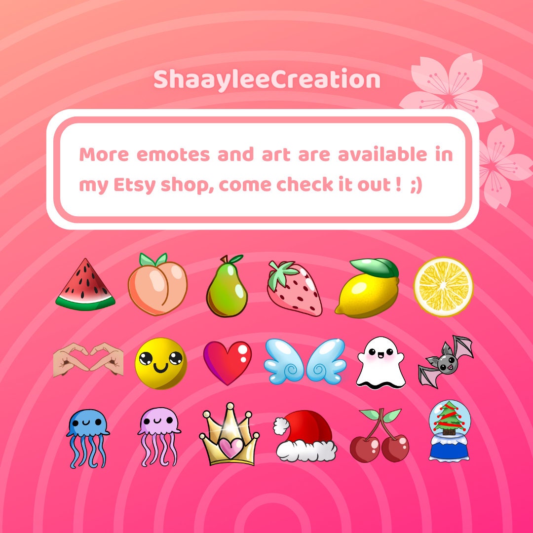 Simple Lemon Emote for Twitch 112x112 56x56 28x28 - Etsy