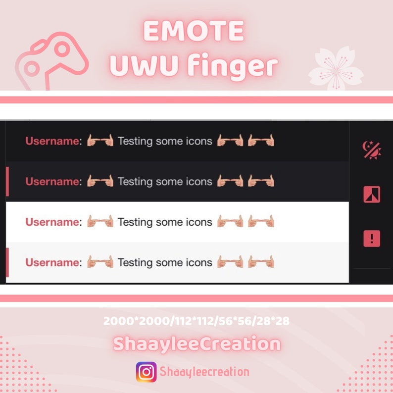 Uwu Emote for Twitch 112x112, 56x56, 28x28 - Etsy