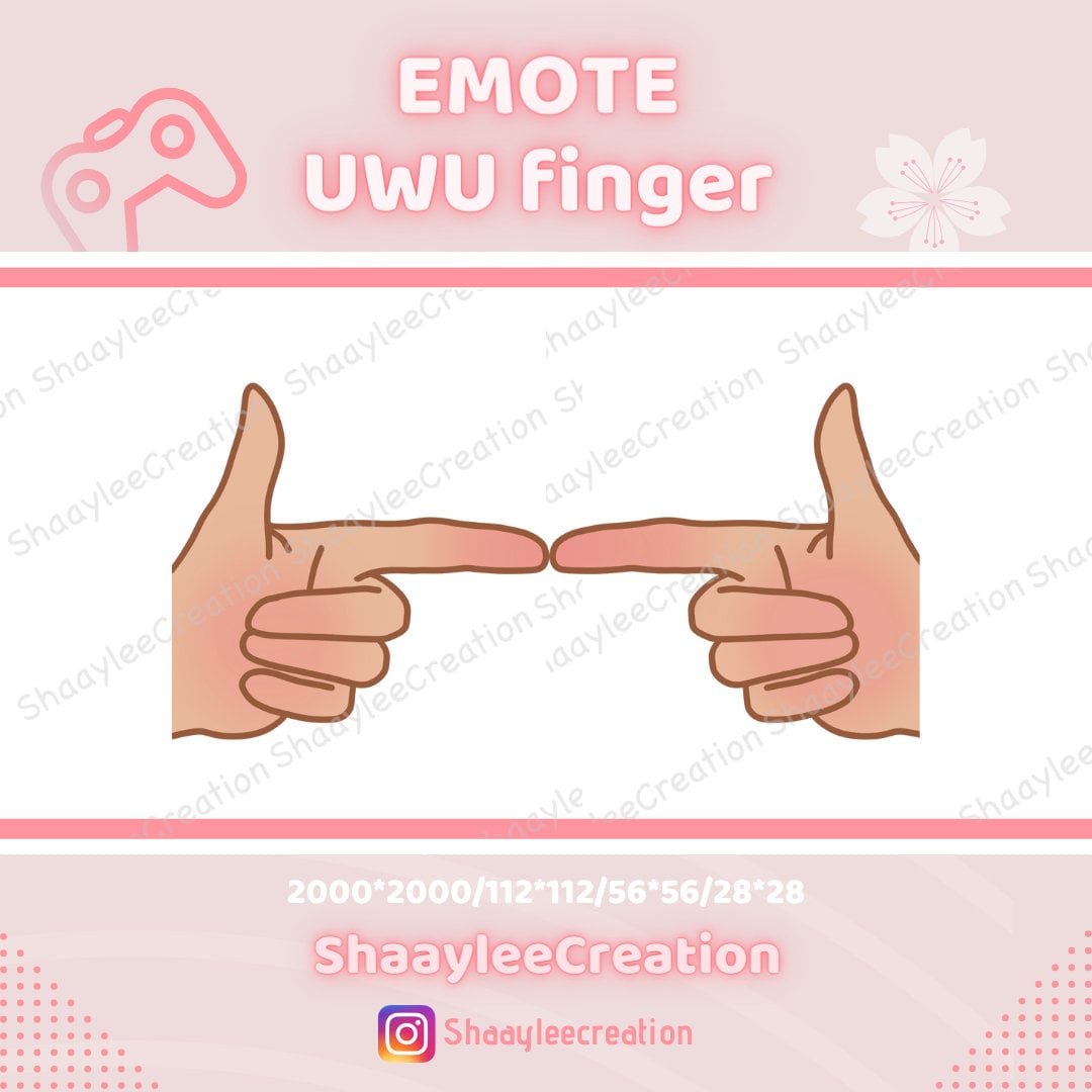 Uwu Emote for Twitch 112x112, 56x56, 28x28, -- Twitch, Youtube, Kawaii ...