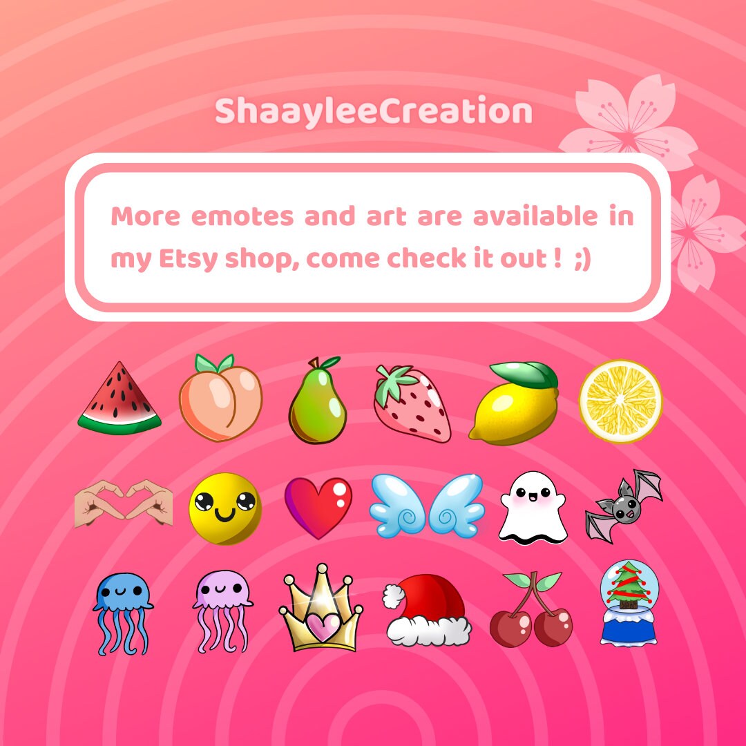 Cute Cat Emotes Package for Twitch 112x112 56x56 28x28 - Etsy