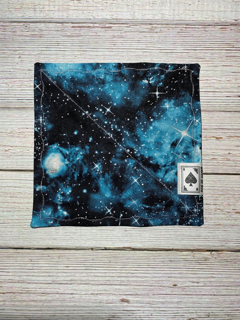 Outer Space Lunar Orbit Microfiber EDC Hank by Ace of Hanks. - Etsy