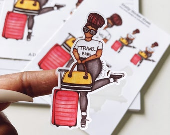 Travel Sticker Sheet - Etsy