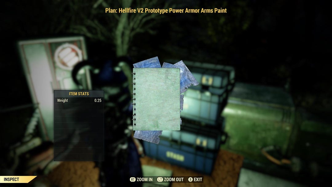 Hellfire V-2 Prototype Power Armor Arms Paint for Xbox In-game ...