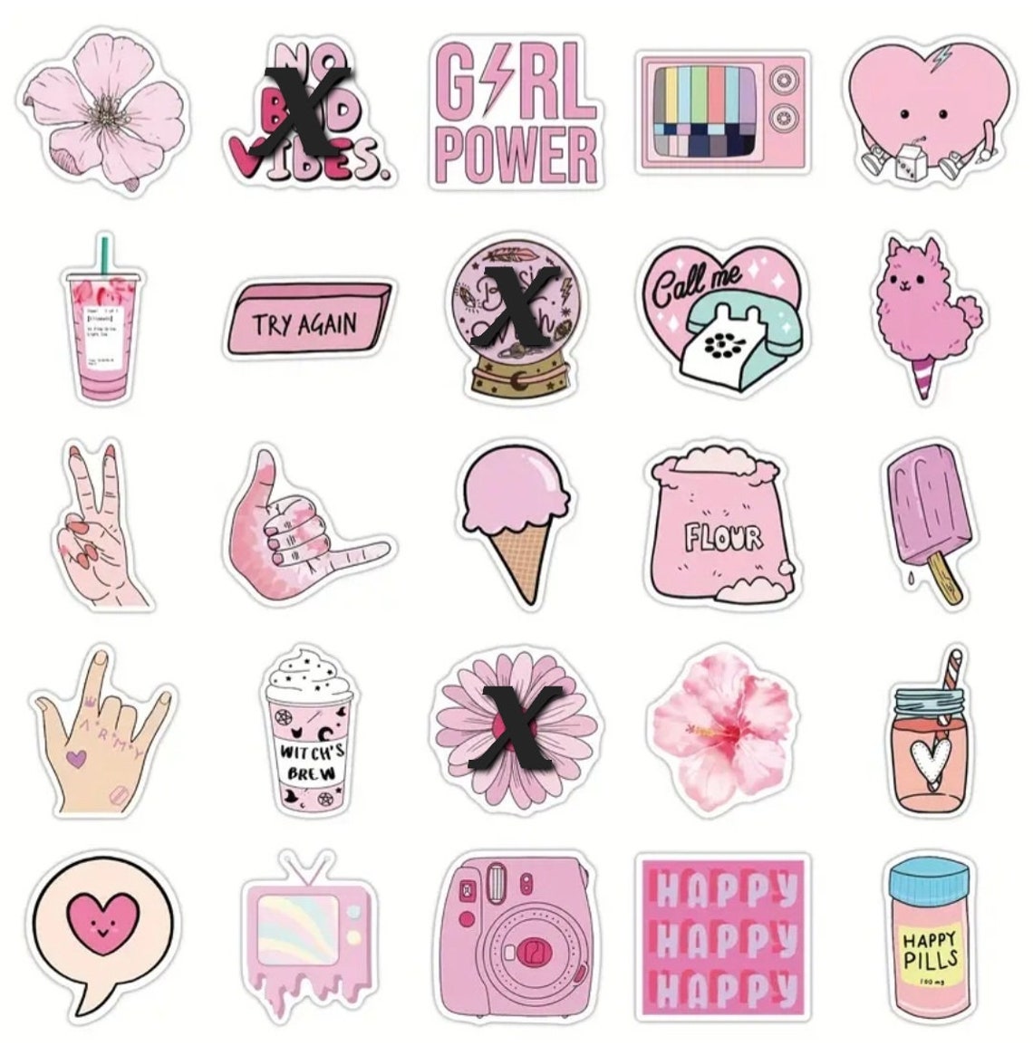 20p Each. Stickers for Water Bottles, Laptop, Skateboard, Journal ...
