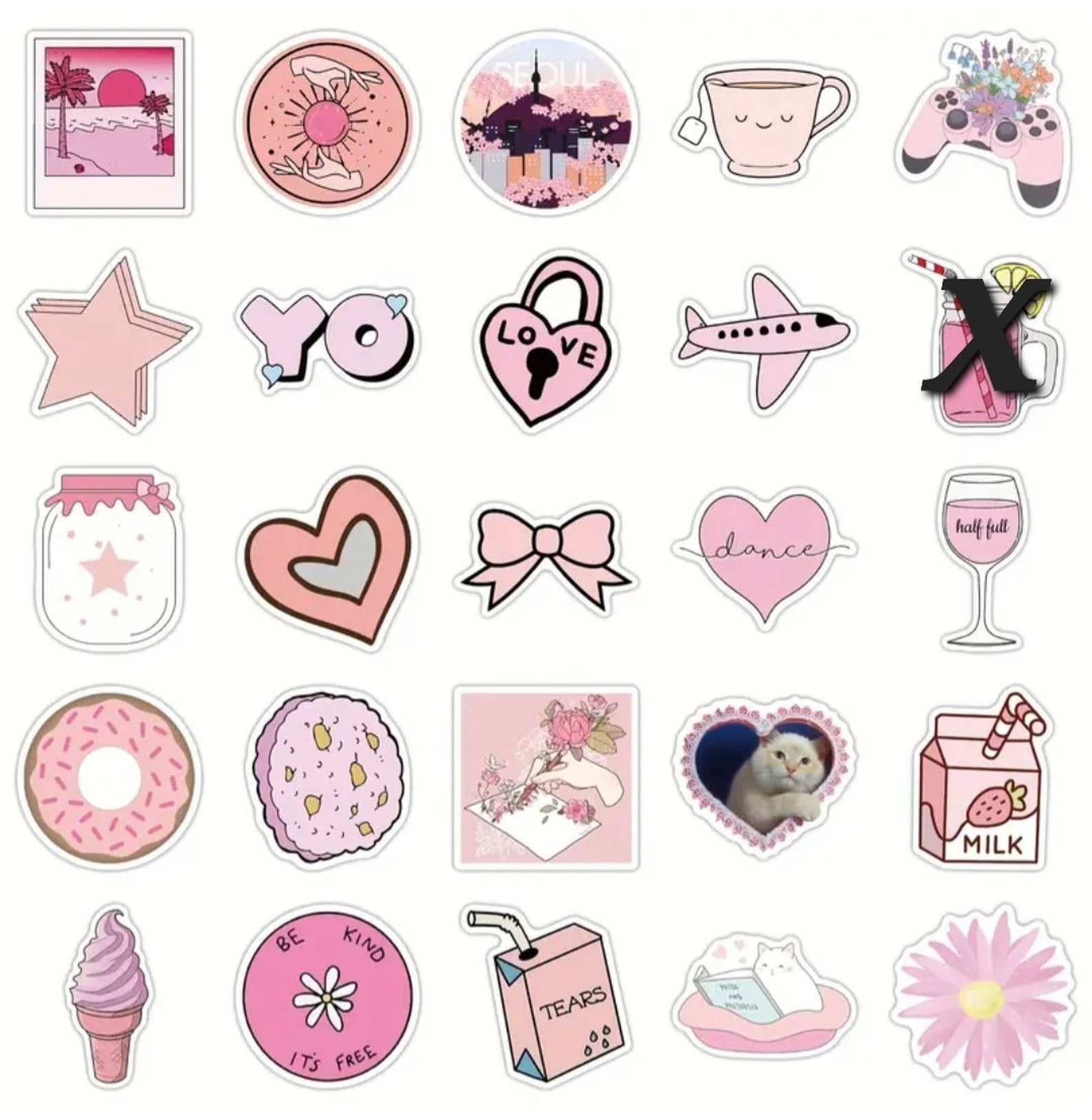 20p Each. Stickers for Water Bottles, Laptop, Skateboard, Journal ...