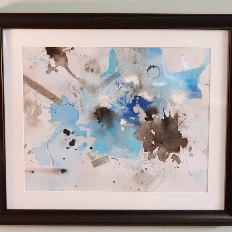 Acrylic Ink Painting - Etsy
