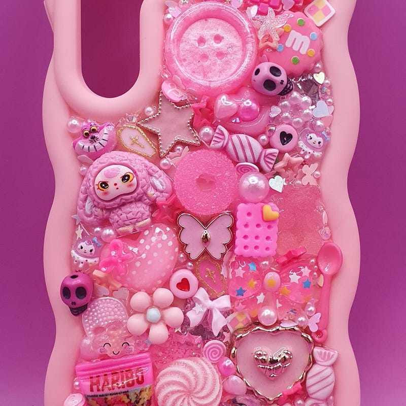 Pink Junk Case iPhone 12 - Etsy UK