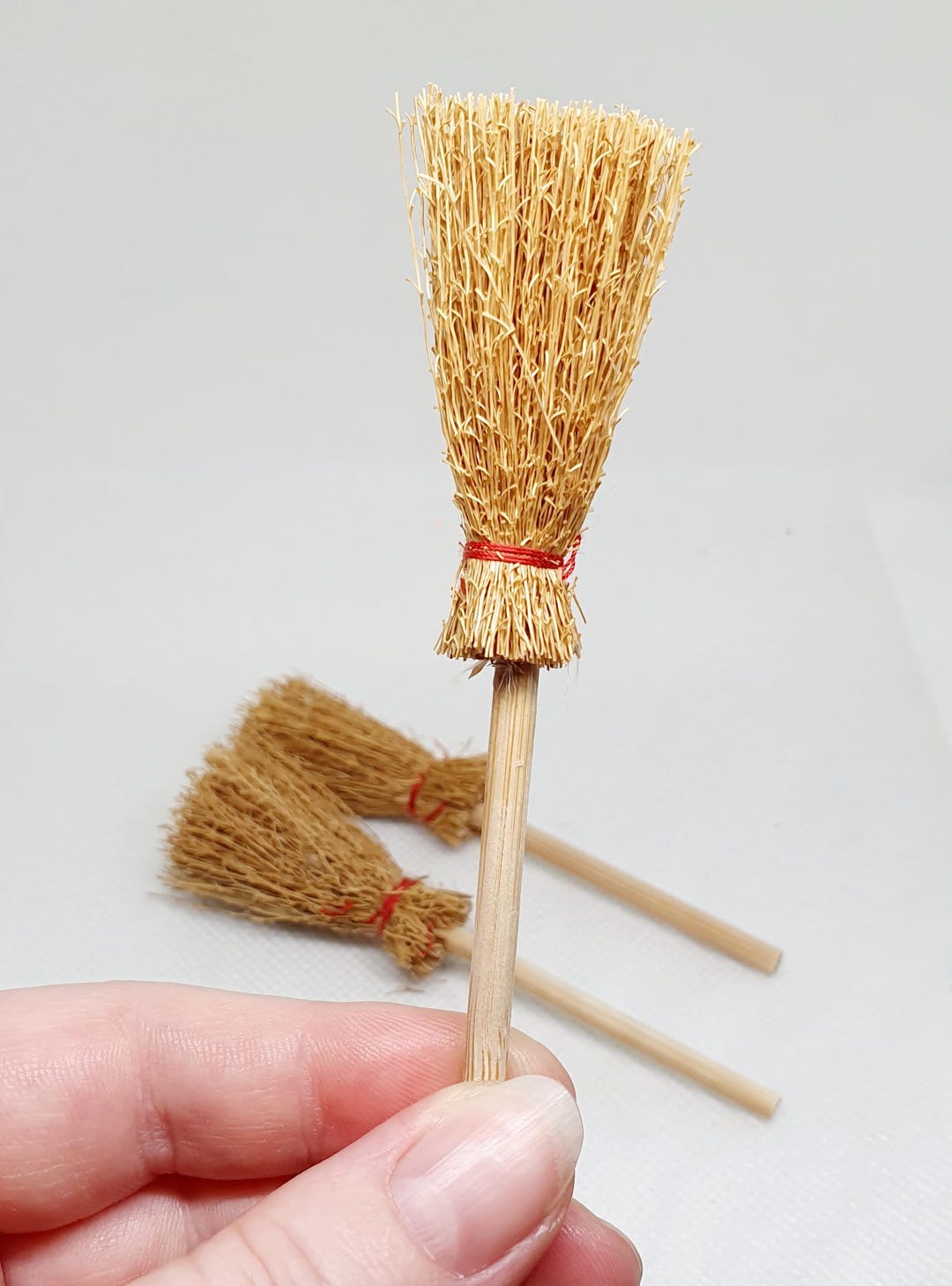 Dolls House Miniatures. Tiny Home. Witches Broomstick. Halloween ...