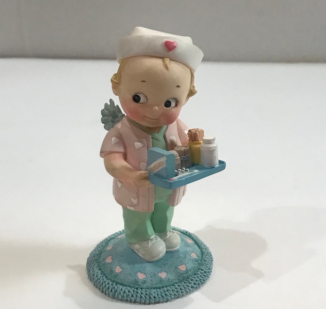 4” Kewpie Nurse Figurine Decor - Etsy