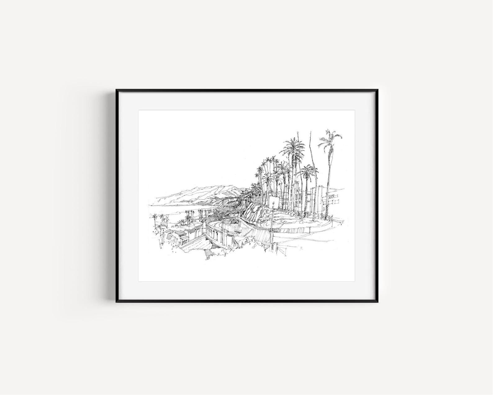 The California Incline, Santa Monica, Los Angeles Landmarks, LA Travel ...