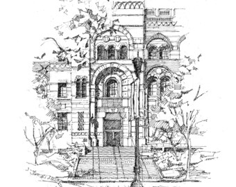 Royce Hall UCLA Graduation Gift University of California | Etsy