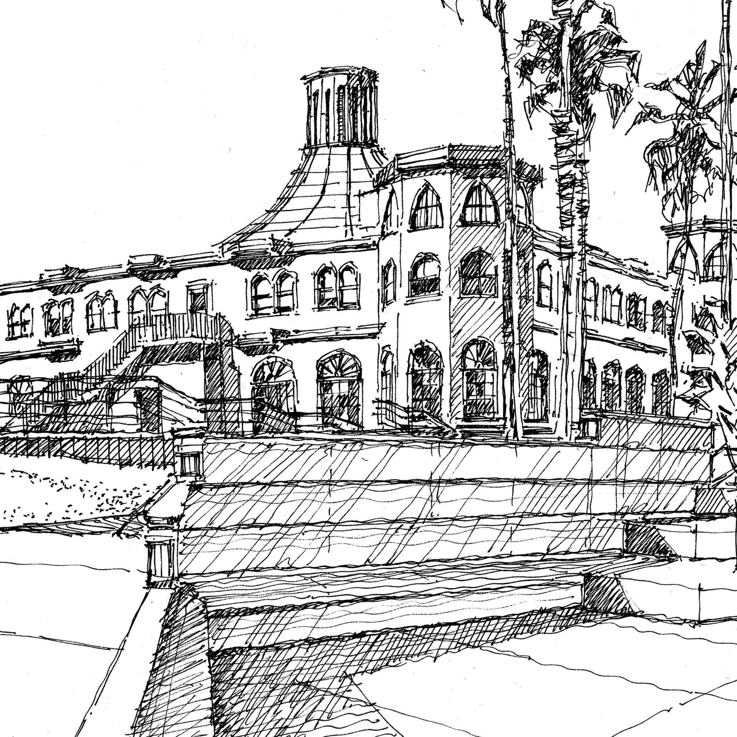 Carousel Building, Santa Monica Pier, California Travel Gifts, Plein ...