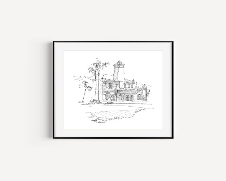 Laguna South Coast Cinemas, Laguna Beach Gifts, California Art Prints ...