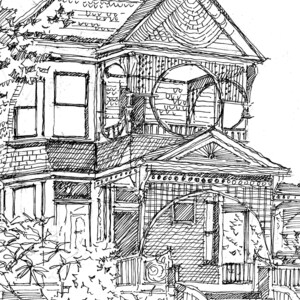 Historic Victorian Home, Angelino Heights, Los Angeles, California ...