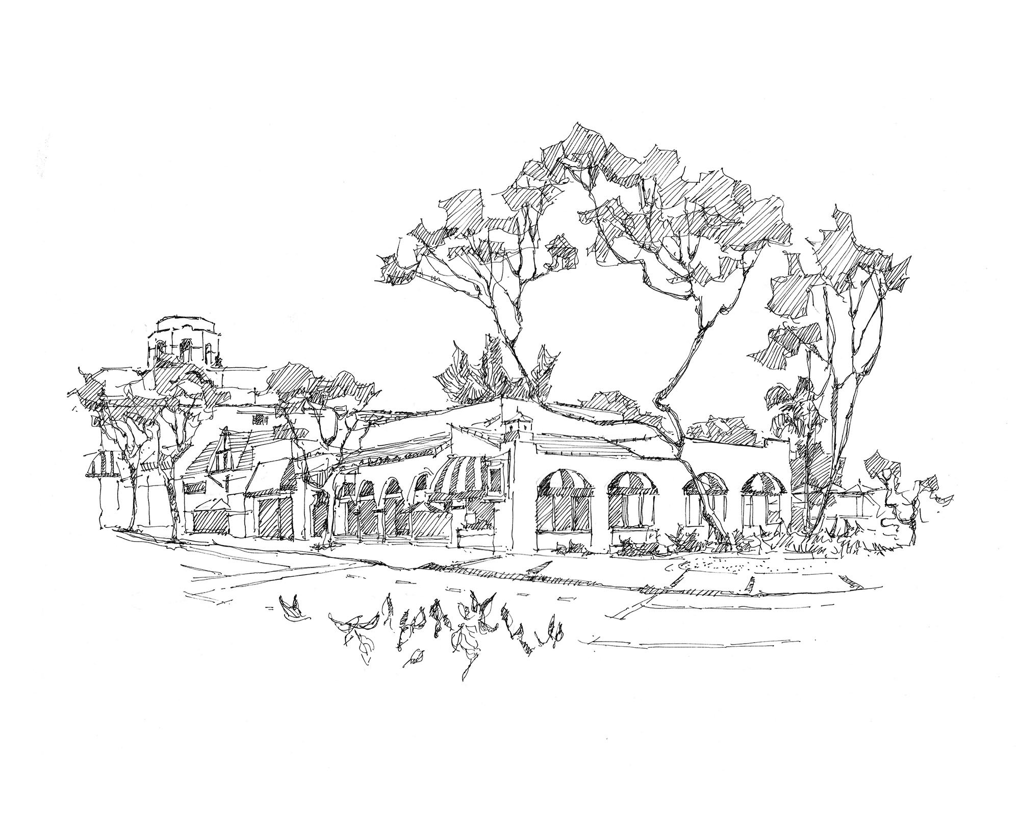 Laguna Beach Print, Heisler Park Art, Plein Air Pen and Ink Drawing - Etsy