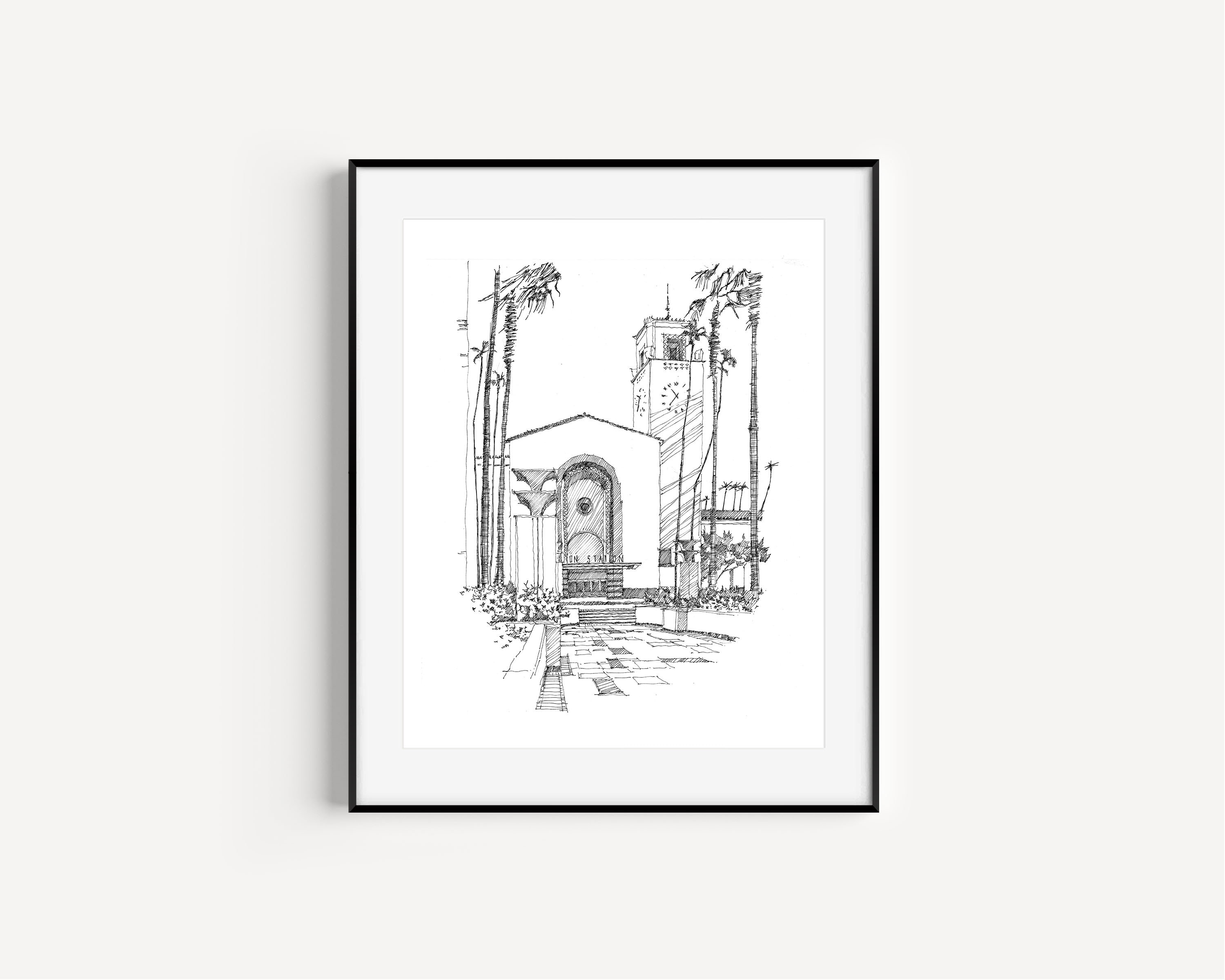 Union Station Los Angeles, Gifts From LA, Los Angeles Landmarks, Plein ...