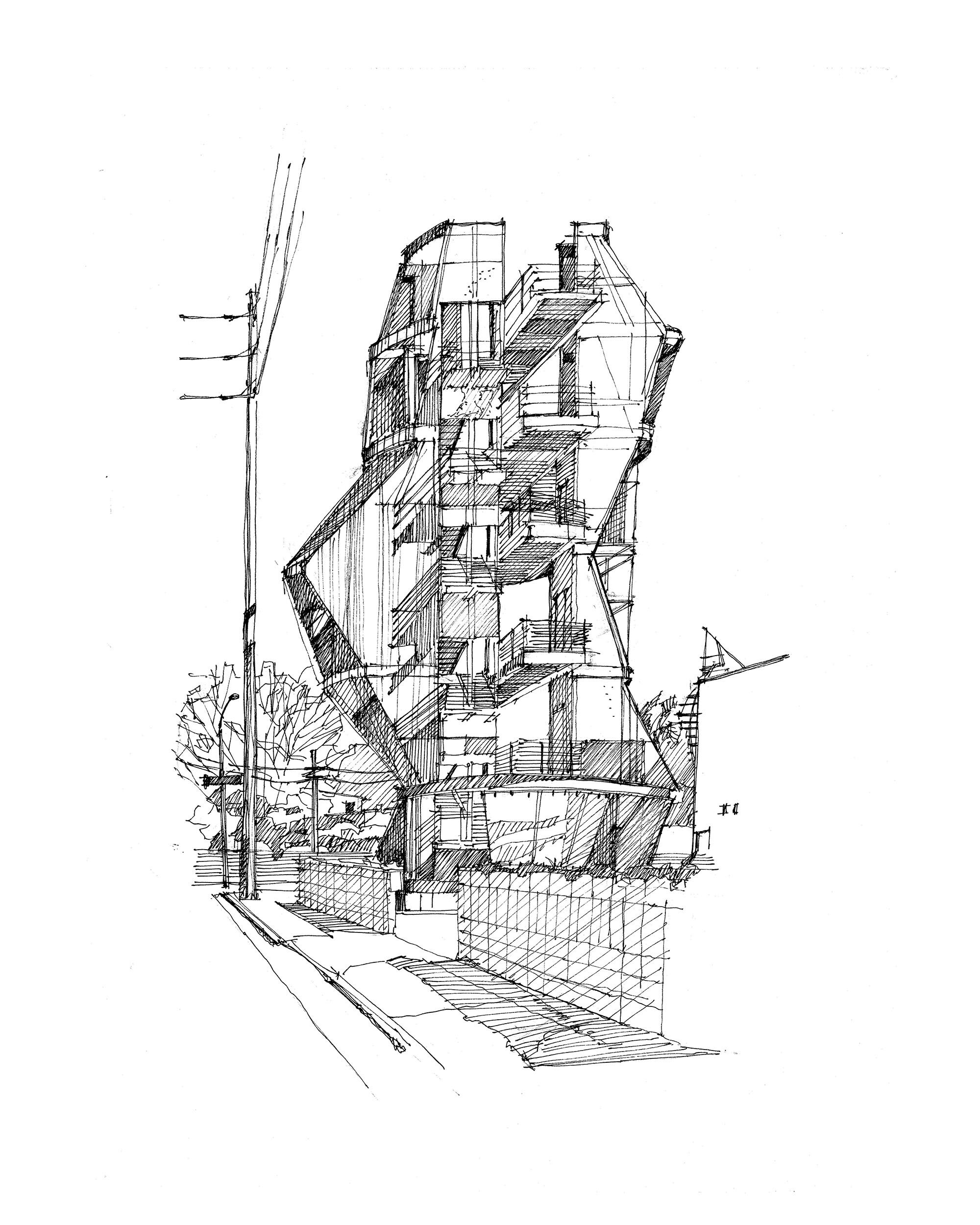 Samitaur Tower, Hayden Tract, Culver City, California Art Prints, Plein ...