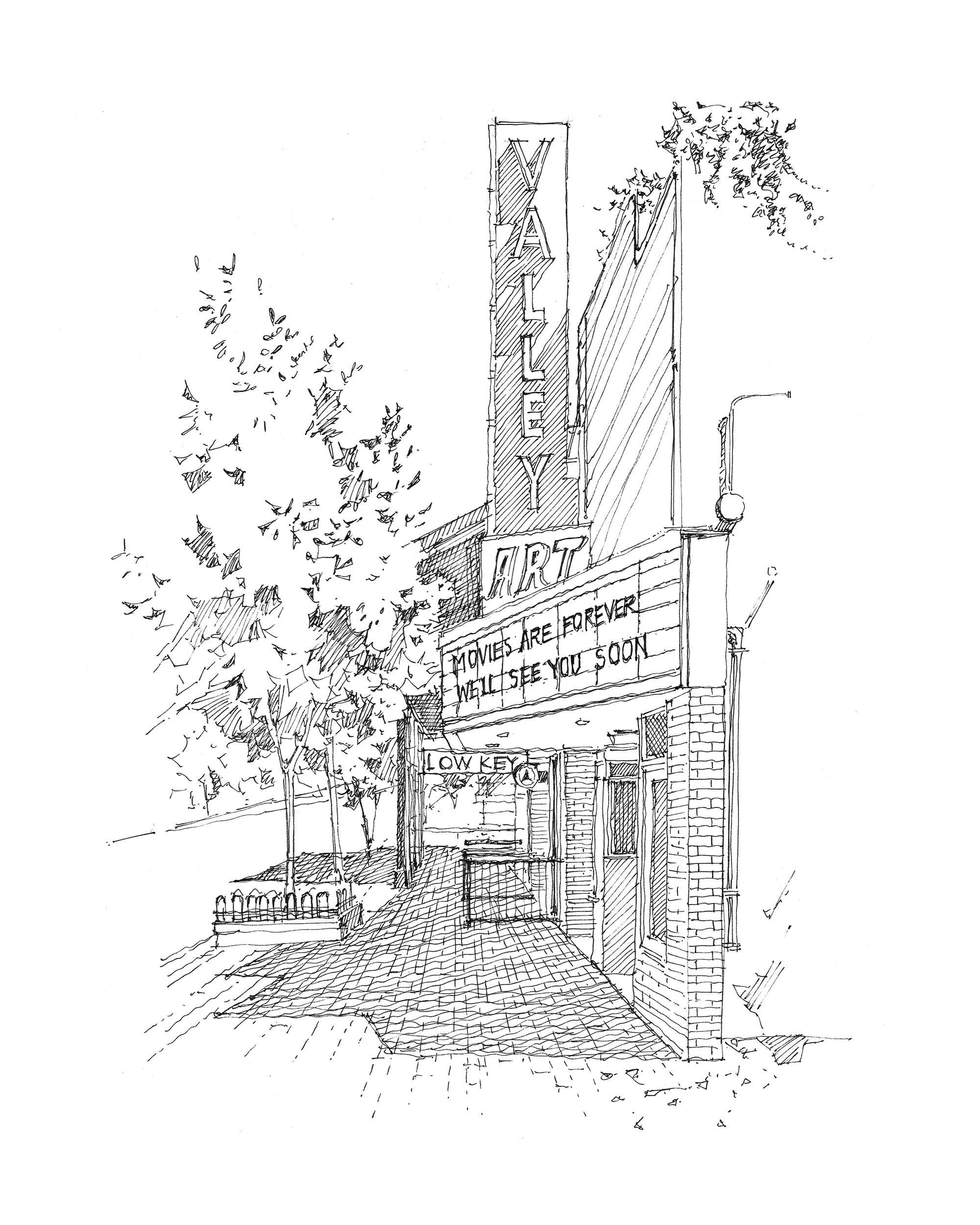 The Valley Art Theatre, Tempe Arizona, ASU Gift Ideas, Plein Air Pen ...