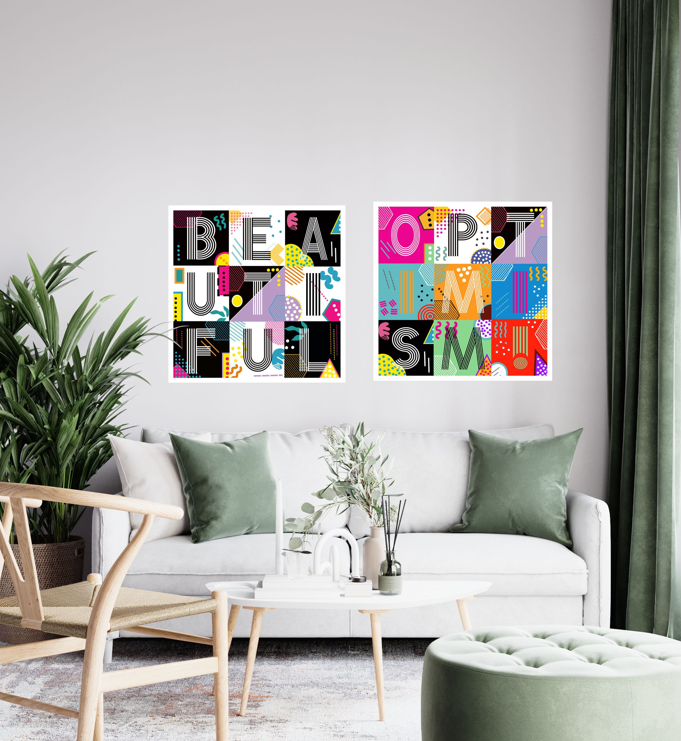 Positivity wall art positive wall art positive message - Etsy.de