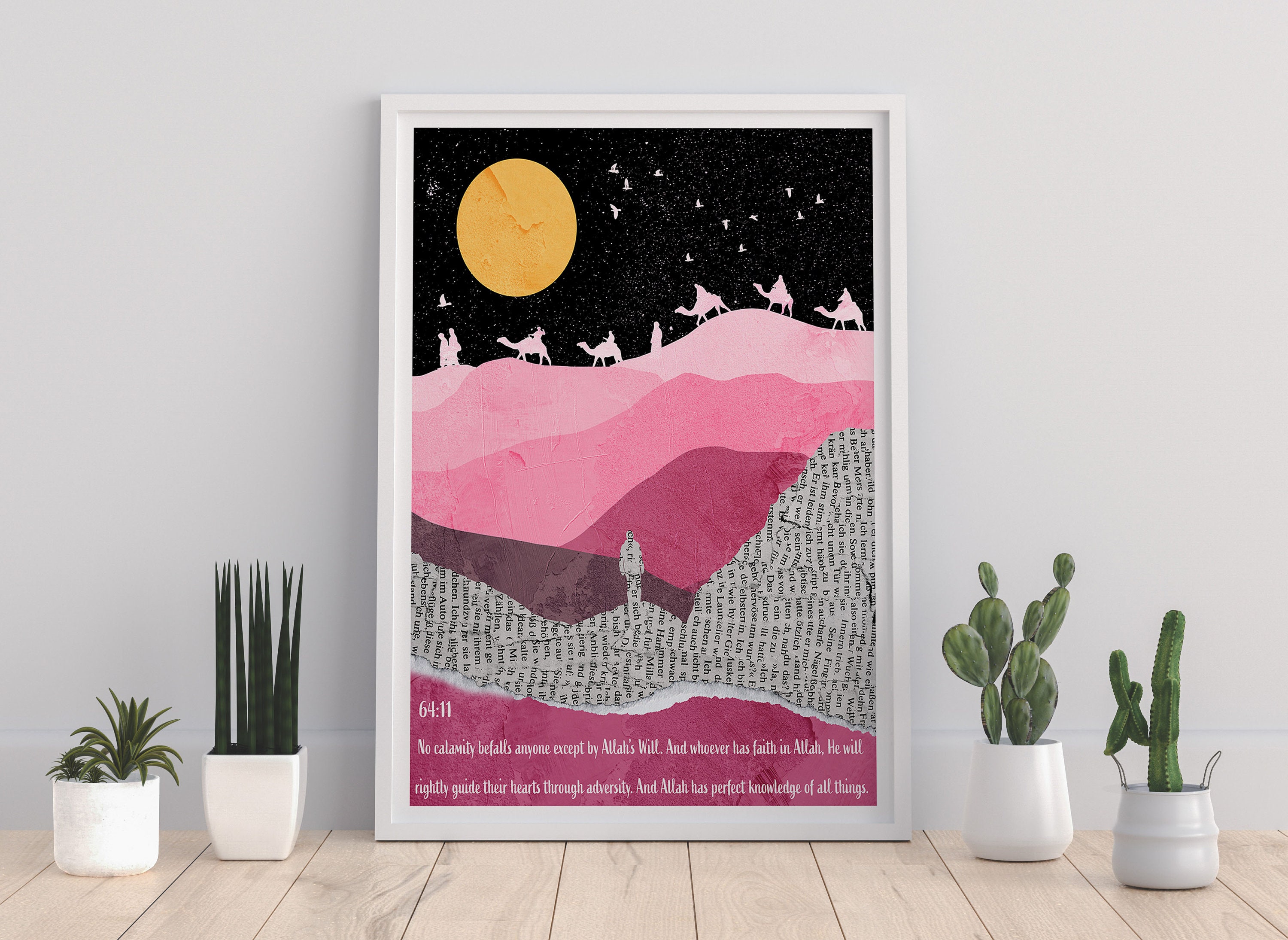 Quran Art Print Quran Wall Art Quran Art Print Islamic Wall | Etsy