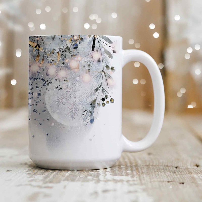 Snowflake Mug - Etsy