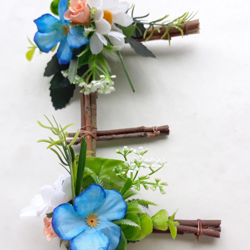 Rustic Letter - Etsy