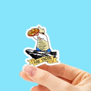 Los Tacos Sticker, Tacos Al Pastor Sticker, Mexican Sticker, Mexican ...