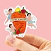 El Taquero Sticker, Los Tacos Sticker, Mexican Food Sticker,mexican ...
