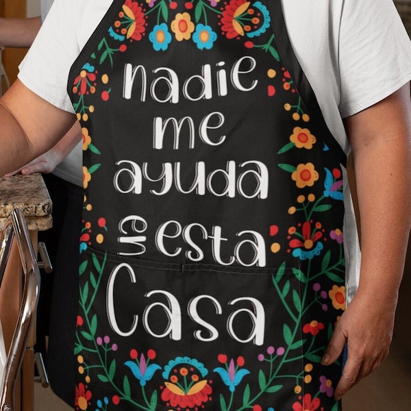 Funny Apron in Spanish - Etsy