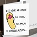 La Chancla Card, Tarjeta Del Dia De La Madre, Spanish Card, Regalos ...