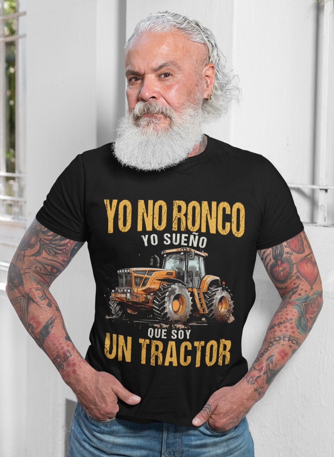 Yo No Ronco Yo Sueño Que Soy Un Tractor Shirt, Dia Del Padre Gift ...