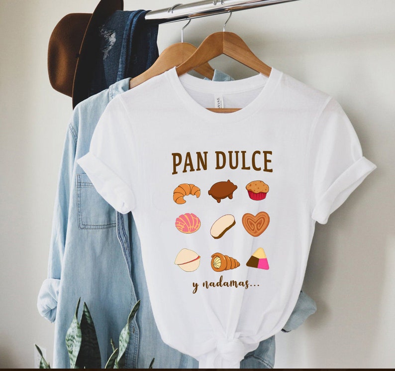 Pan Dulce Shirt Concha Shirt Mexican Shirt Regalos En | Etsy