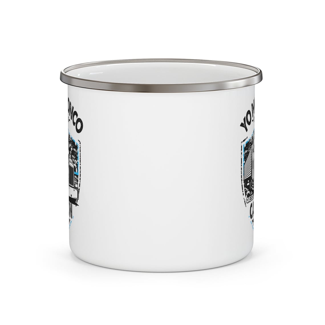 Yo No Ronco, Yo Sueño Que Soy Un Camion Enamel Camping Mug, Regalo Para ...