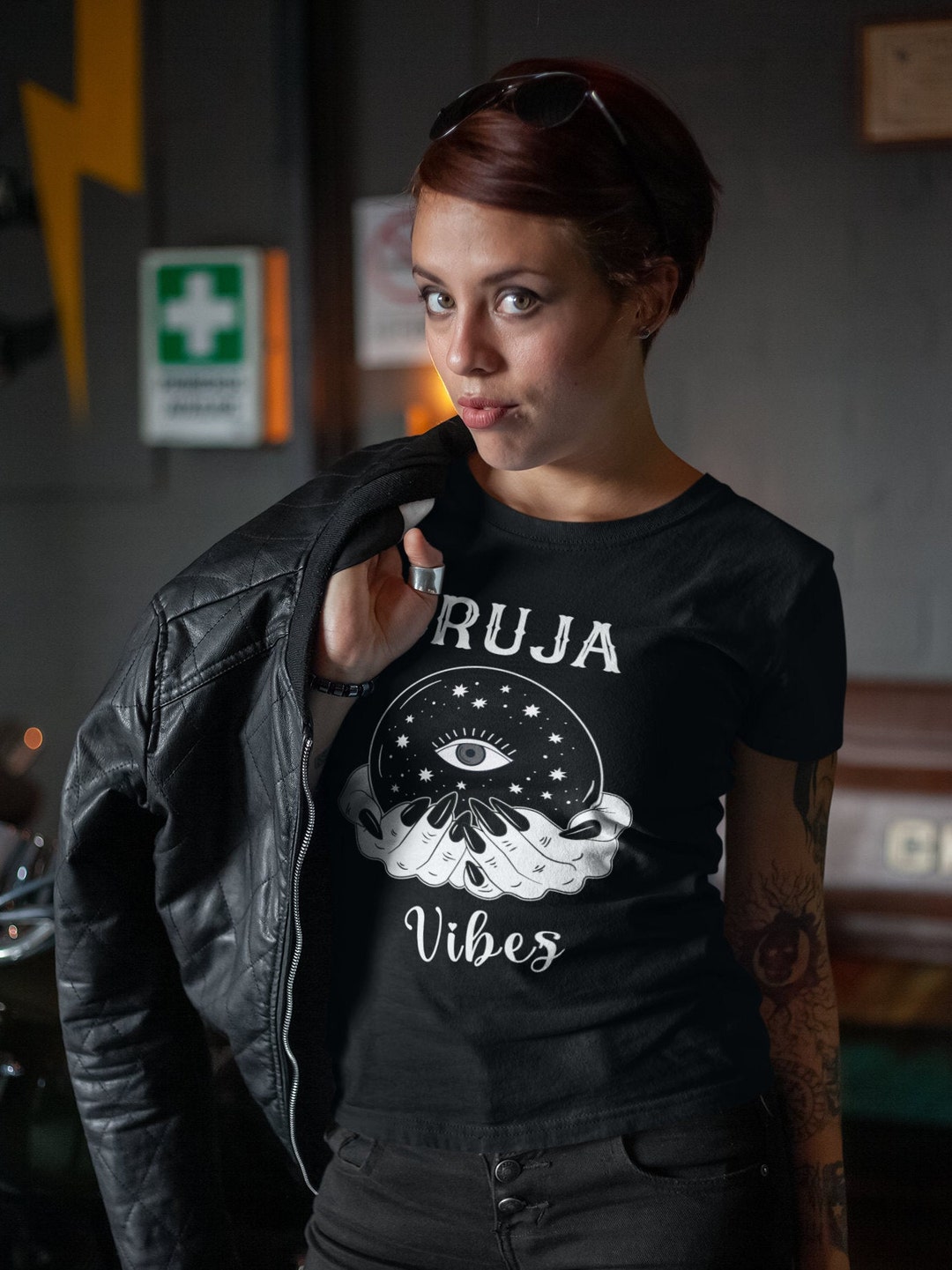 Bruja Vibes Shirt, Brujeria Shirt, Dia De Los Muertos Shirt, Halloween ...