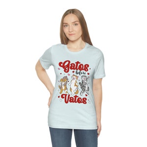 Gatos Before Vatos Shirt, Funny Spanish Valentines Gift, Regalos En ...