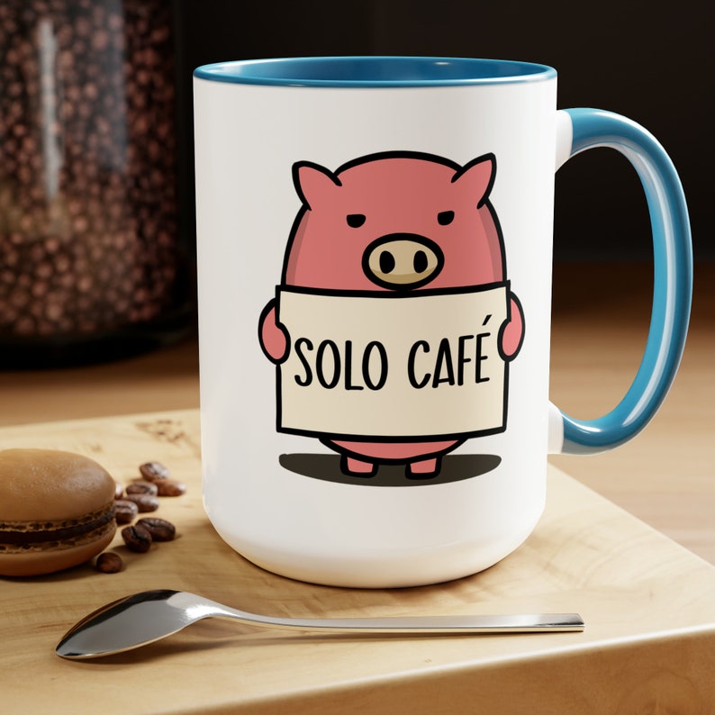 Solo Cafe, Suelta Ese Pan!, Spanish Mug, Taza En Español, Funny Spanish ...
