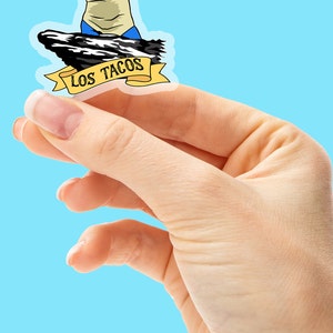 Los Tacos Sticker, Tacos Al Pastor Sticker, Mexican Sticker, Mexican ...