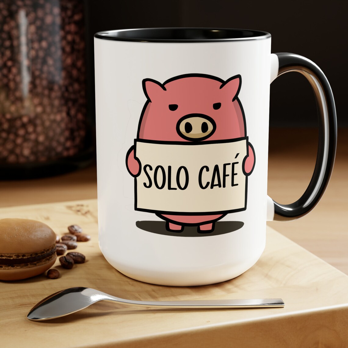 Solo Cafe, Suelta Ese Pan!, Spanish Mug, Taza En Español, Funny Spanish ...