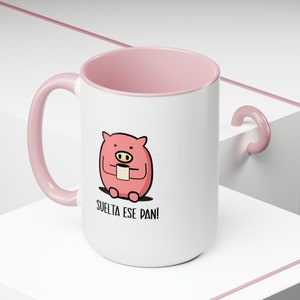 Solo Cafe, Suelta Ese Pan!, Spanish Mug, Taza En Español, Funny Spanish ...