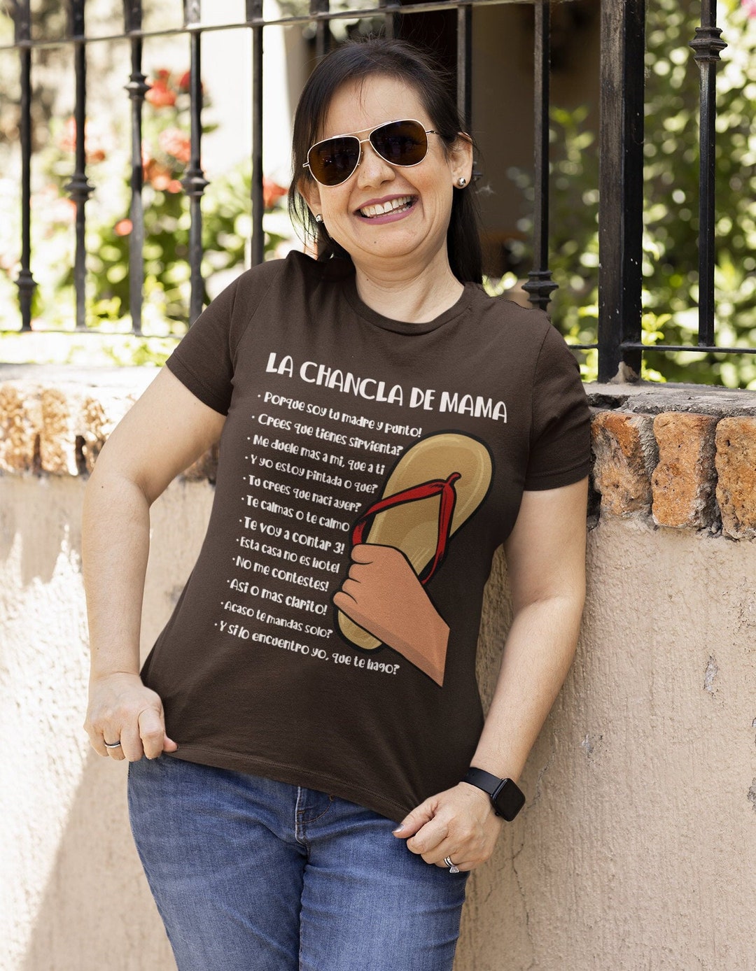 La Chancla Shirt, Frases De Mama, Mama Latina Shirt, Regalos En Español ...